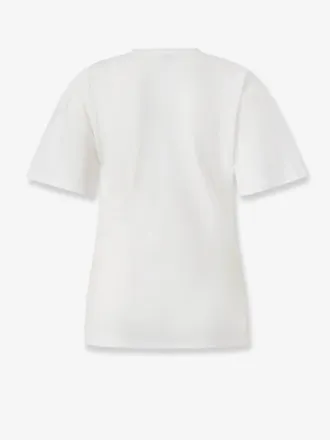 Pinko Womens Cotton Blend Mary T-Shirt White T-Shirts & Jerseys