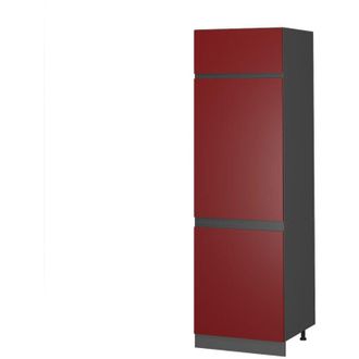 Vicco Armoire pour frigo R-Line, Rouge, 60 cm J-Shape