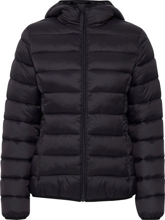 b.young BYBELENA Damen Steppjacke &Uuml;bergangsjacke Jacke mit Kapuze und Rei&szlig;verschluss Puffer-Jacke normale L&auml;nge, Gr&ouml;&szlig;e:40, Farbe:Black (200451)
