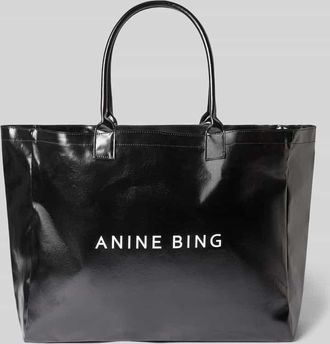 Anine Bing Shopper mit Logo-Schriftzug