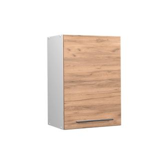 Vicco H&auml;ngeschrank Fame-Line, h&auml;ngender K&uuml;chenschrank, Goldkraft Eiche/Wei&szlig;, 50 cm
