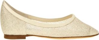 Jimmy Choo London Love Flat - Femme - Chaussures - Beige - Taille: 38 EU