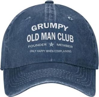 Generic Chapeau dHomme, Chapeau de Club Old Man de Grumpys pour Femmes, Casquette de Baseball, Cadeau de Chapeau &agrave; la Mode