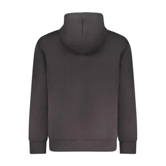 Timberland Logo-Print Cotton Hoodie - Black