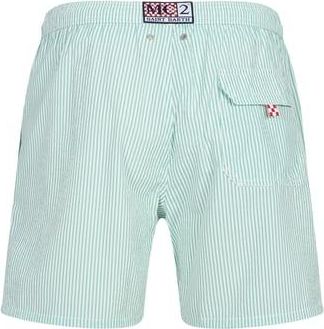 MC2 Saint Barth Short de bain &agrave; rayures verticales