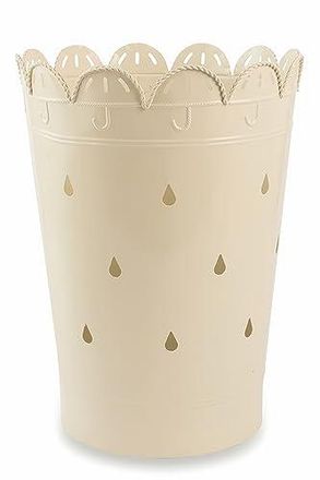 Galileo Casa Schirmständer Elfenbein aus Metall, Raureif