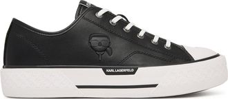 Karl Lagerfeld Sneakers aus Stoff KARL LAGERFELD Kampus Max III KL50470N Schwarz