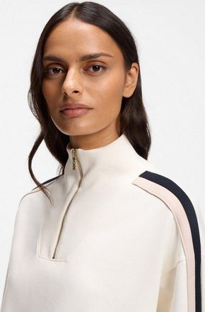 BOSS Sweatshirt Mirage mit kontrastierenden Streifen
