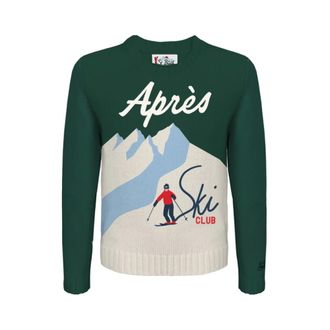 Saint Barth Pull col rond Bombardino Light - Homme - Pulls - Vert - Taille: L