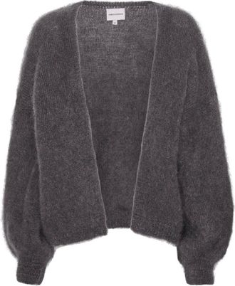 Americandreams Americandreams, Femme, Pulls, Gris, Taille: 38/40 FR Lee Short Cardigan