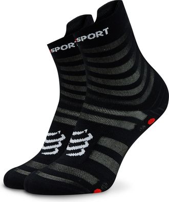Compressport Lange Socken Compressport Pro Racing Socks V4.0 Ultralight Run High XU00050B Schwarz