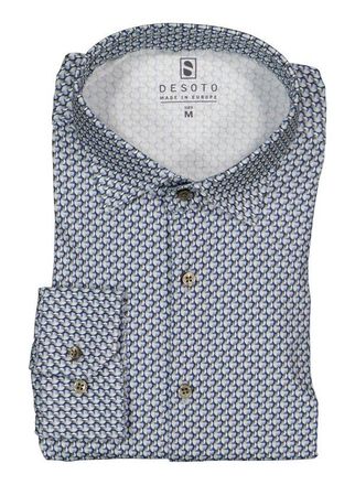 DeSoto Herren Hemd blau
