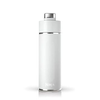 Ninja Thirsti Wasserflasche/Thermobecher to go, 530ml, auslaufsicherer Deckel, f&uuml;r kohlens&auml;urehaltige, hei&szlig;e & kalte Getr&auml;nke, dreifach isolierter Travel Mu