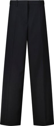 Jil Sander Weite Stoffhose aus Wolle