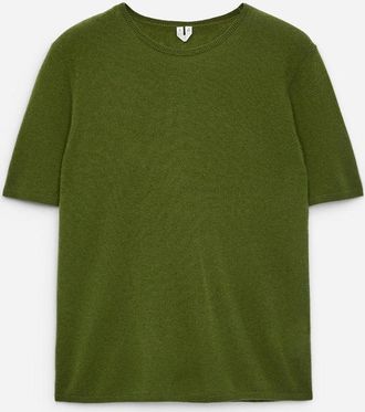 Arket Oberteil Aus Reinem Kaschmir -Gr&uuml;n