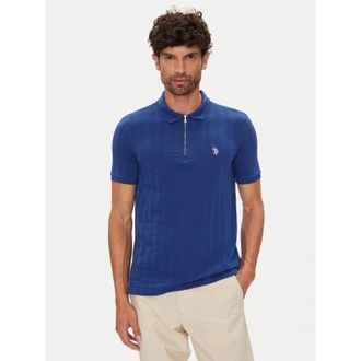 U.S.Polo Association Poloshirt MUP3992 Blau Regular Fit