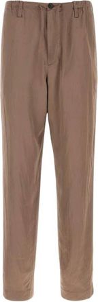 Dries Van Noten Homme, Pantalons, Brun, Taille: L Straight Pantalons