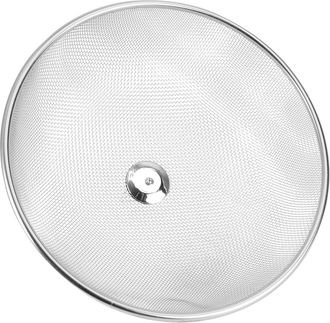 TOPBATHY Edelstahl Lebensmittel Abdeckhaube Rund Faltbar Faltbarer Fliegenschutz für Grill Picknick und Camping Wiederverwendbarer Küchen Food Cover Schutz vor