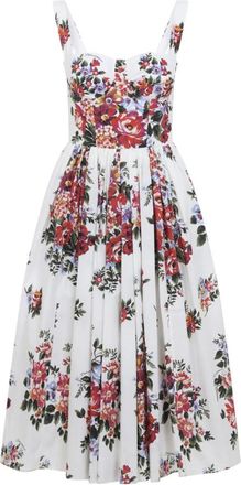 Dolce & Gabbana Femme, Robes, Multicolore, Taille: 40 FR Cotton Dress