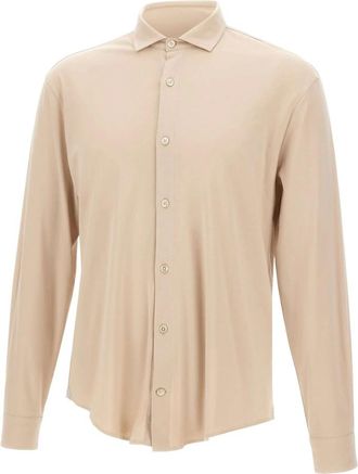 Eleventy Homme, Chemises, Beige, Taille: M Casual Chemises