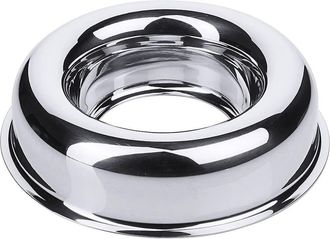 Contacto Reisrand Savarinform Edelstahl 18/10 Ø14 cm Gastro-Qualität spülmaschinengeeignet, ideal zum Anrichten von Reis, Desserts & Beilagen