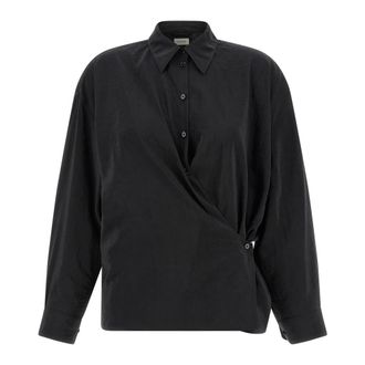 Christophe Lemaire Damen, Blusen & Hemden, Schwarzk, MGr&ouml;&szlig;e