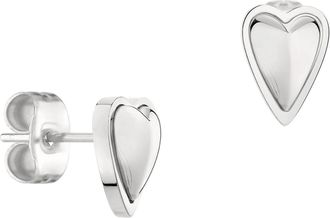 Liebeskind Liebeskind Berlin Ohrringe - Edelstahl Metal Heart - Gr. unisize - in Silber - f&uuml;r Damen