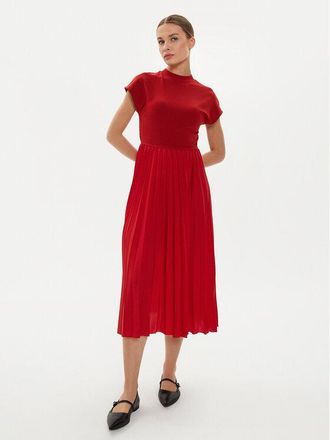 Tommy Hilfiger Kleid f&uuml;r den Alltag WW0WW42020 Rot Regular Fit