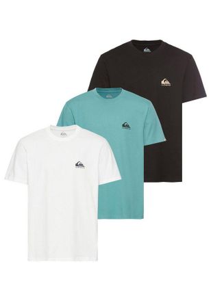 Quiksilver T-Shirt NOTCHED SHORT SLEEVE TEE PACK3 YM (3-tlg)