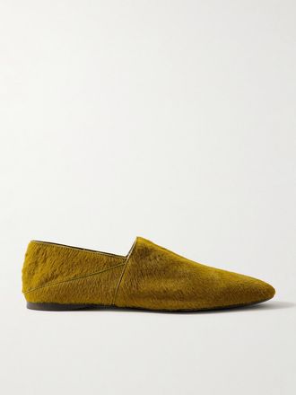 Tove Pascale Flache Schuhe Aus Kalbshaar - Gelb