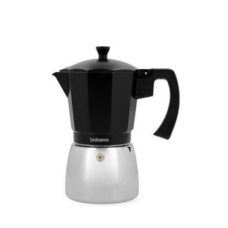 Bidasoa TRIBECA - Kaffeemaschine aus Aluminium, 9 Tassen
