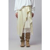 Acne Studios Midi Pleated Skirt