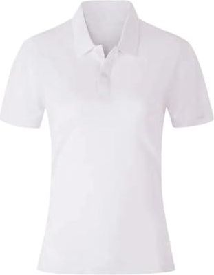 Generic Polo &agrave; manches courtes en coton uni pour homme - Couleur unie - Athl&eacute;tique - Travail en plein air, blanc, M