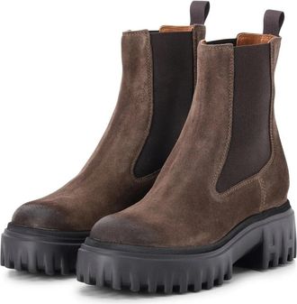 Hogan Low-Top Sneaker - Chelsea Boots - Gr. 36 (EU) - in Braun - für Damen