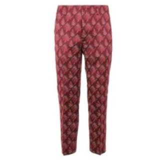 Dries Van Noten Schmal geschnittene Hose - - Trousers - Herren - Rot - L