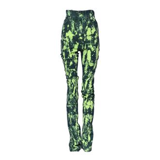 Dolce & Gabbana Gr&uuml;ne Color Splash Skinny Jeans - - Jeans - Damen - Gr&uuml;n - S