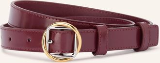 Jacquemus Jacquemus Lederg&uuml;rtel Le Ceinture Salon Fine rot