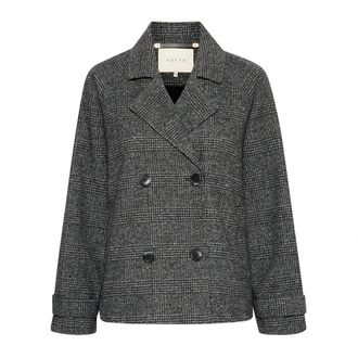 Kaffe Kafabiola Kurze Jacke - - Jackets - Damen - Schwarzk - 3XL