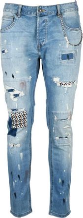 Gianni Lupo Homme, Jeans, Bleu, Taille: W28 jeans