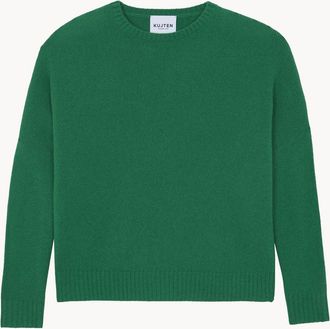 Kujten Pull cachemire col rond oversize femme - Pull Amelie