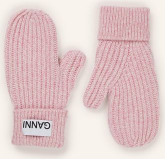 Ganni Handschuhe rosa