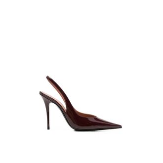 Amina Muaddi Damen, Schuhe, Rot, 38 1/2 EUGr&ouml;&szlig;e