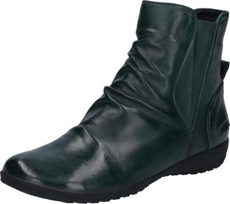 Josef Seibel Damen Chelsea Boots Naly 66, Frauen Stiefeletten,Weite G (Normal),uebergangsstiefel,Schlupfstiefel,flach,Blau (Petrol),42 EU