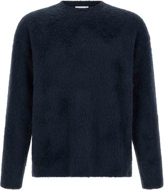 Roberto Collina Pull Col Rond - Bleu