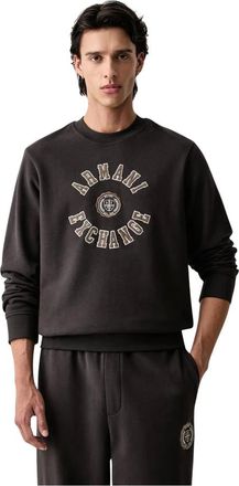 A|X Armani Exchange SweaT-shirt &agrave; logo CO AX - Homme - Sweatshirts et sweats &agrave; capuche - Gris - Taille: S