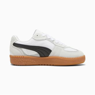 Puma Palermo Moda Leder Damen Grau/Schwarz Sneaker