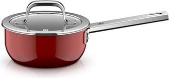 WMF Fusiontec Mineral Pro, Stielkasserolle mit Deckel, 16 cm, langlebiges, kratzfestes Material, kleiner Topf, f&uuml;r alle Herdarten geeignet, Made in German