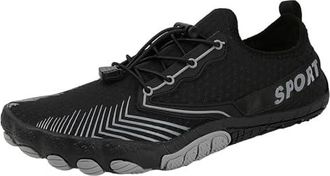 Generic 2026 Chaussures d&eacute;contract&eacute;es pour homme et femme, chaussures de plage &agrave; la mode pour lext&eacute;rieur, la natation, la course &agrave; pied, Noir, 40 2/3 EU