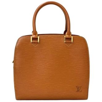 Louis Vuitton Sac &agrave; main en cuir Epi Pre-owned - Femme - Pre-owned - Brun - Taille: ONE Size