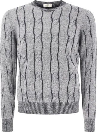 PANICALE Panicale - Pull col rond - Homme - Pulls - Gris - Taille: M